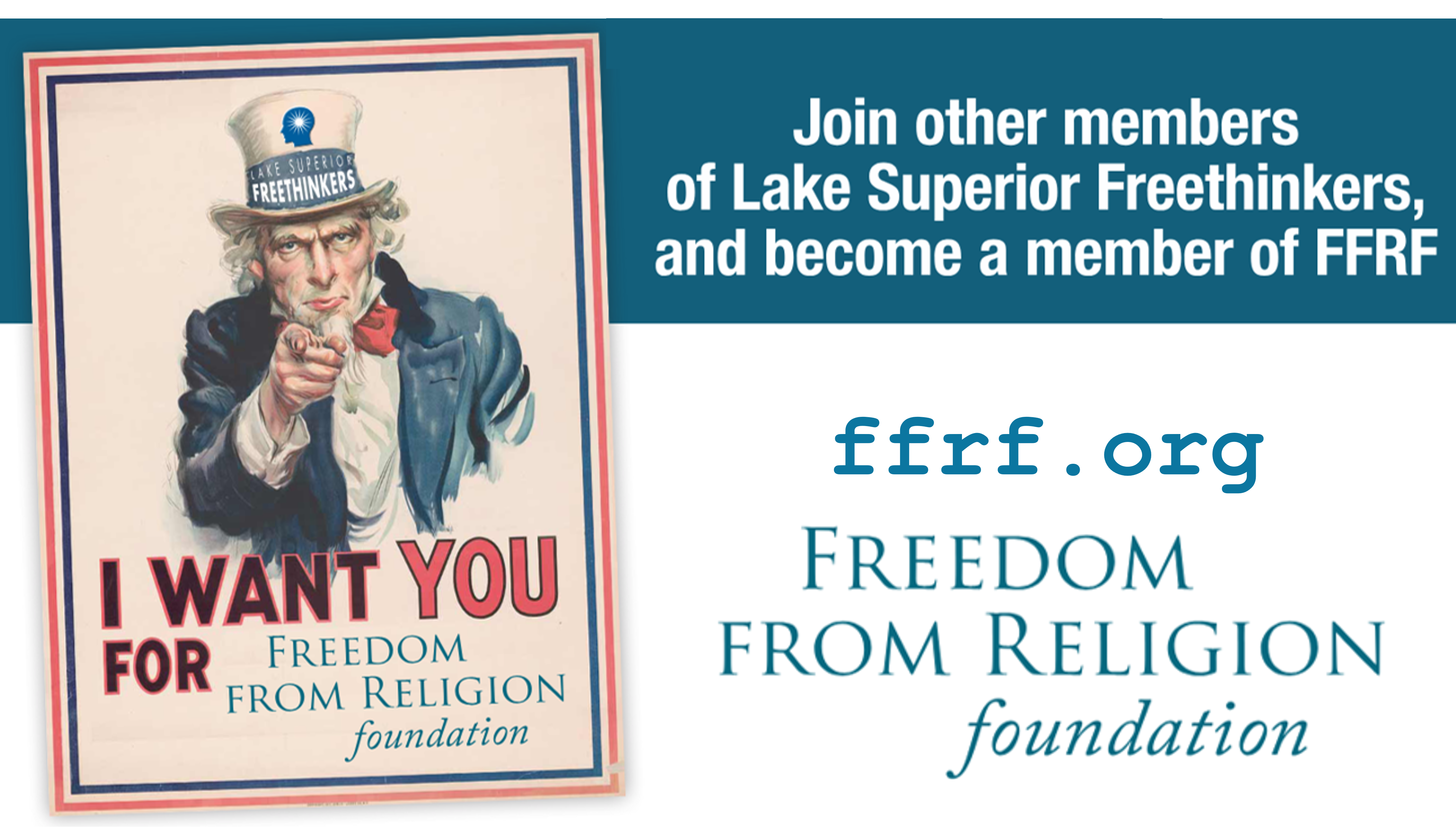 Lake Superior Freethinkers – Questioning Religion? You’ve got friends here.