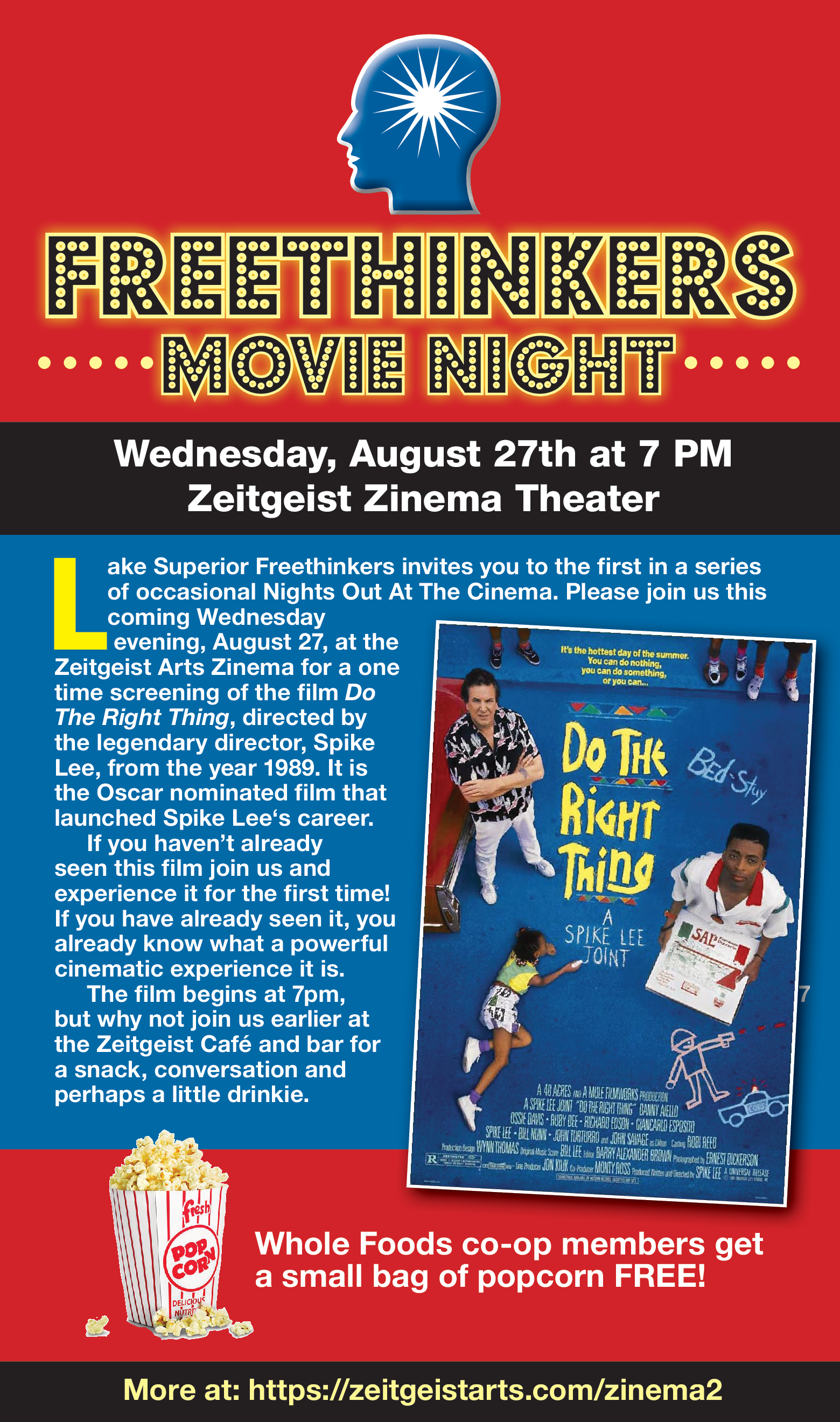 LSF at the Movies – Lake Superior Freethinkers
